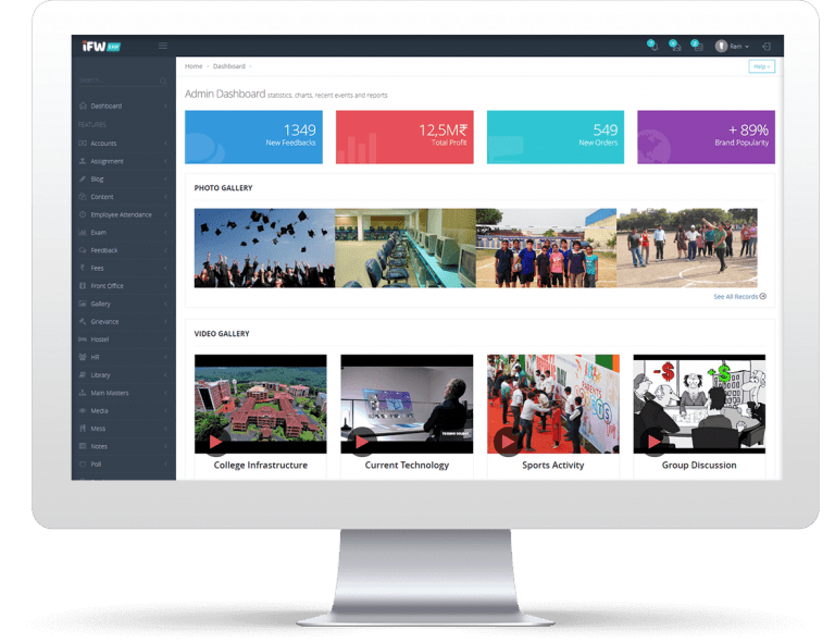 Best ERP For Education Institution | Automated ERP - IFWERP